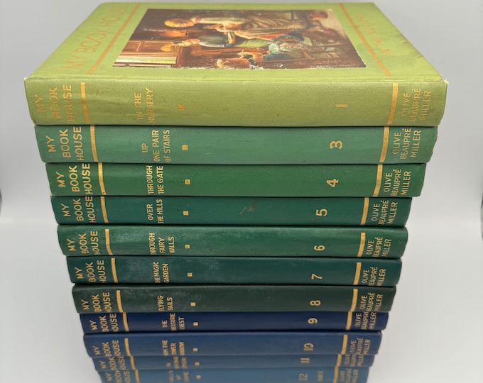 Vintage Choice of My Book House Series Books - Collectible Hard Cover ...