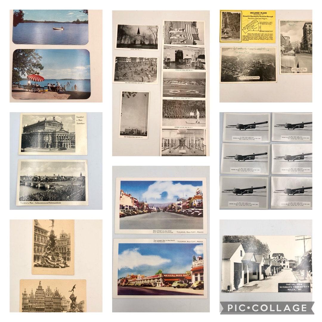 Vintage Choice of Photo Postcard Bundles Nostalgic Ready to Frame ...