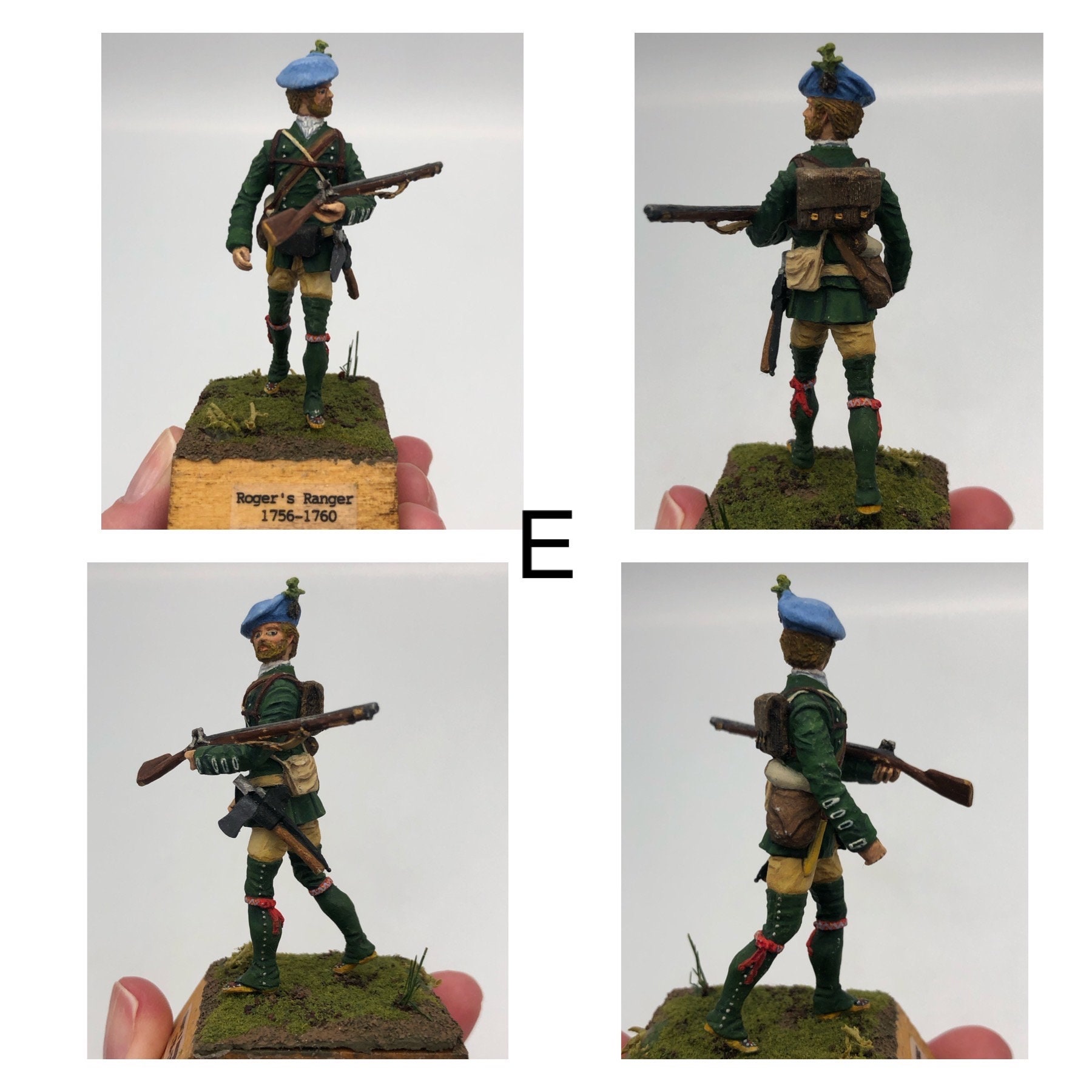 Choice of Hand Painted Miniature Military Figurines 54mm - 60mm ...