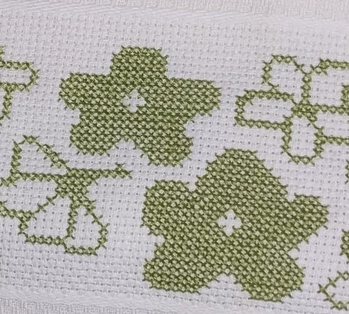 Pyrex Inspired Spring Blossom Cross Stitch Pattern - Etsy