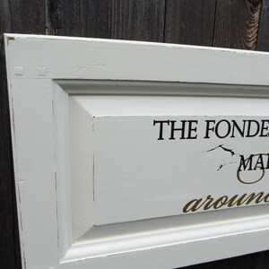 Large Wall Decor Sign Fondest Memories Are Made Around the Table ...