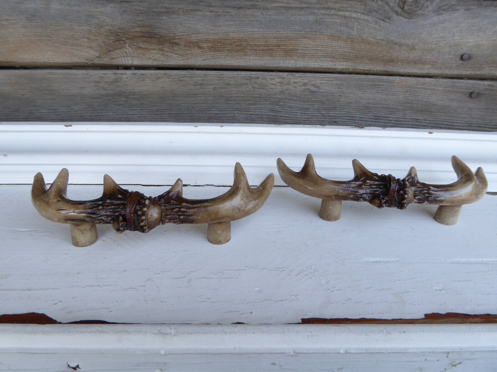 Deer Elk ANTLERS ANTLER Handle Drawer Pull Knob Cabinet - Etsy