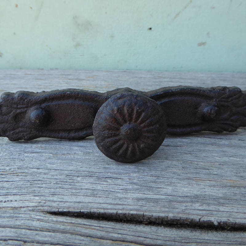 Cast Iron Cabinet Handles - Etsy