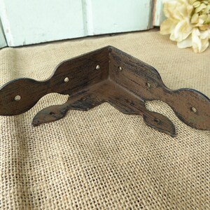 Rustic Decorative Corner Protector Brace Box Trunk Strap ~ Metal Rust ...