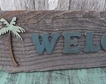 Weathered Wood Sign - Etsy