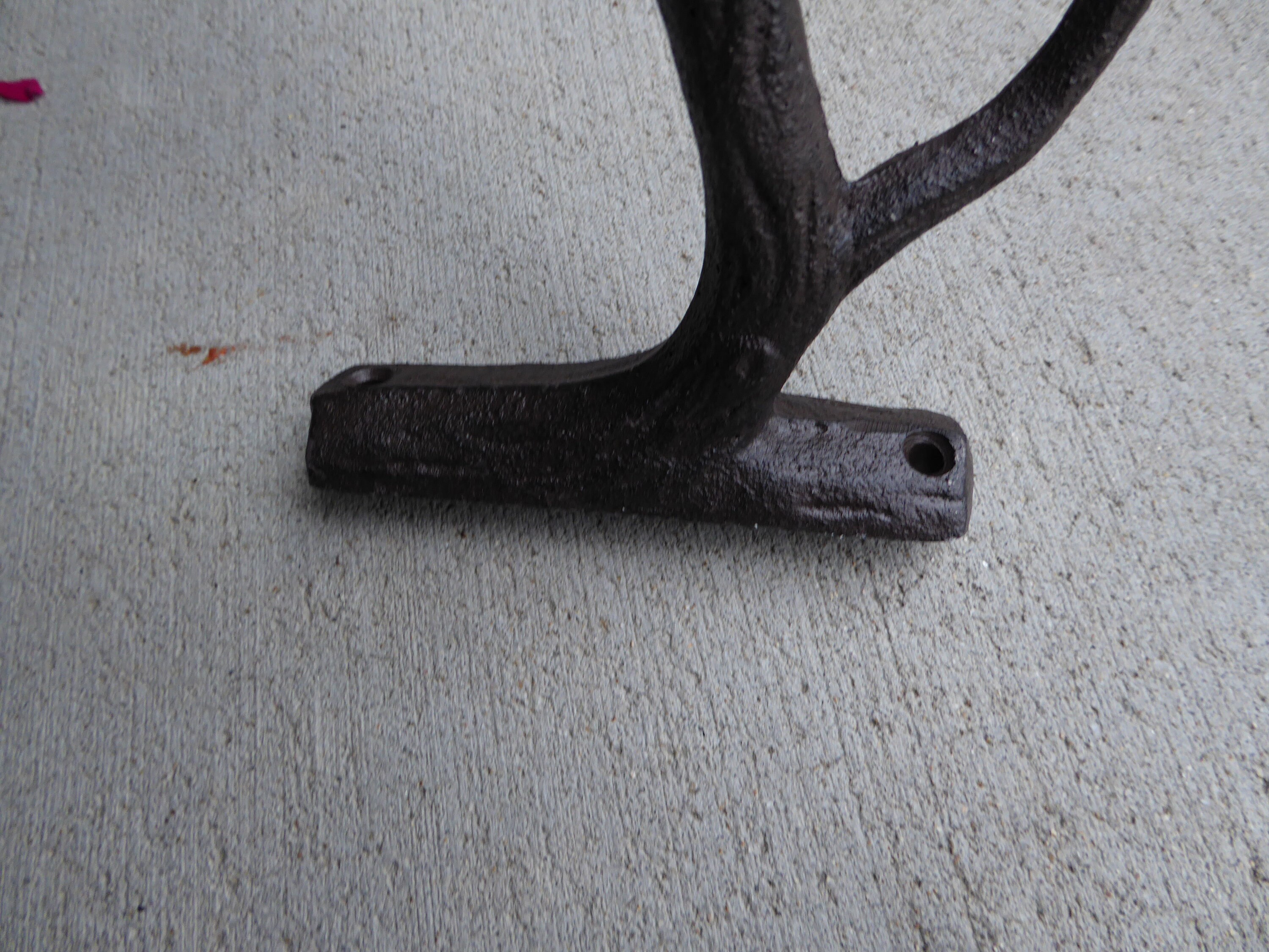 Rustic Tree Branch Large Wall Hook Woodland Nature Cast Iron - Etsy