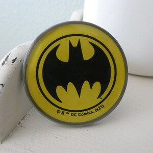 Choose DC Comics Batman Knob Bat Logo POW BANG Superhero Cabinet Drawer ...