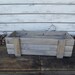 Solid Wood Open Slat Crate Box Rustic Urban Farmhouse Home Decor ...
