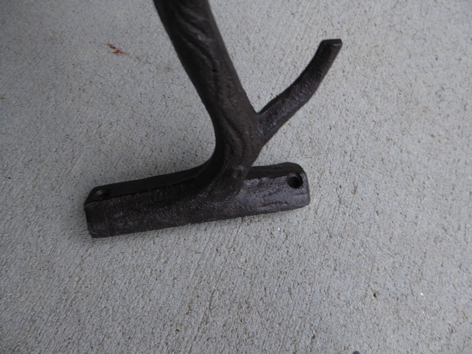 Rustic Tree Branch Large Wall Hook Woodland Nature Cast Iron - Etsy