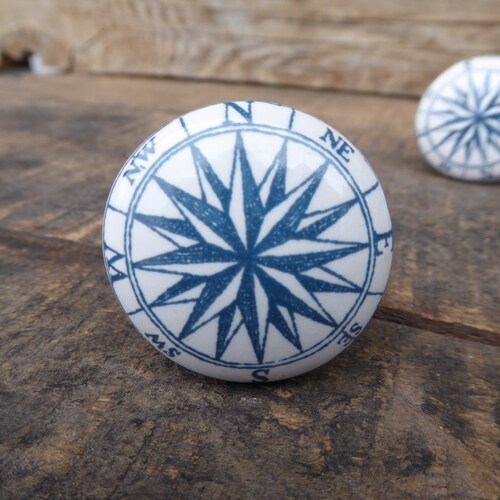 Custom Nautical Cabinet Knob - Etsy