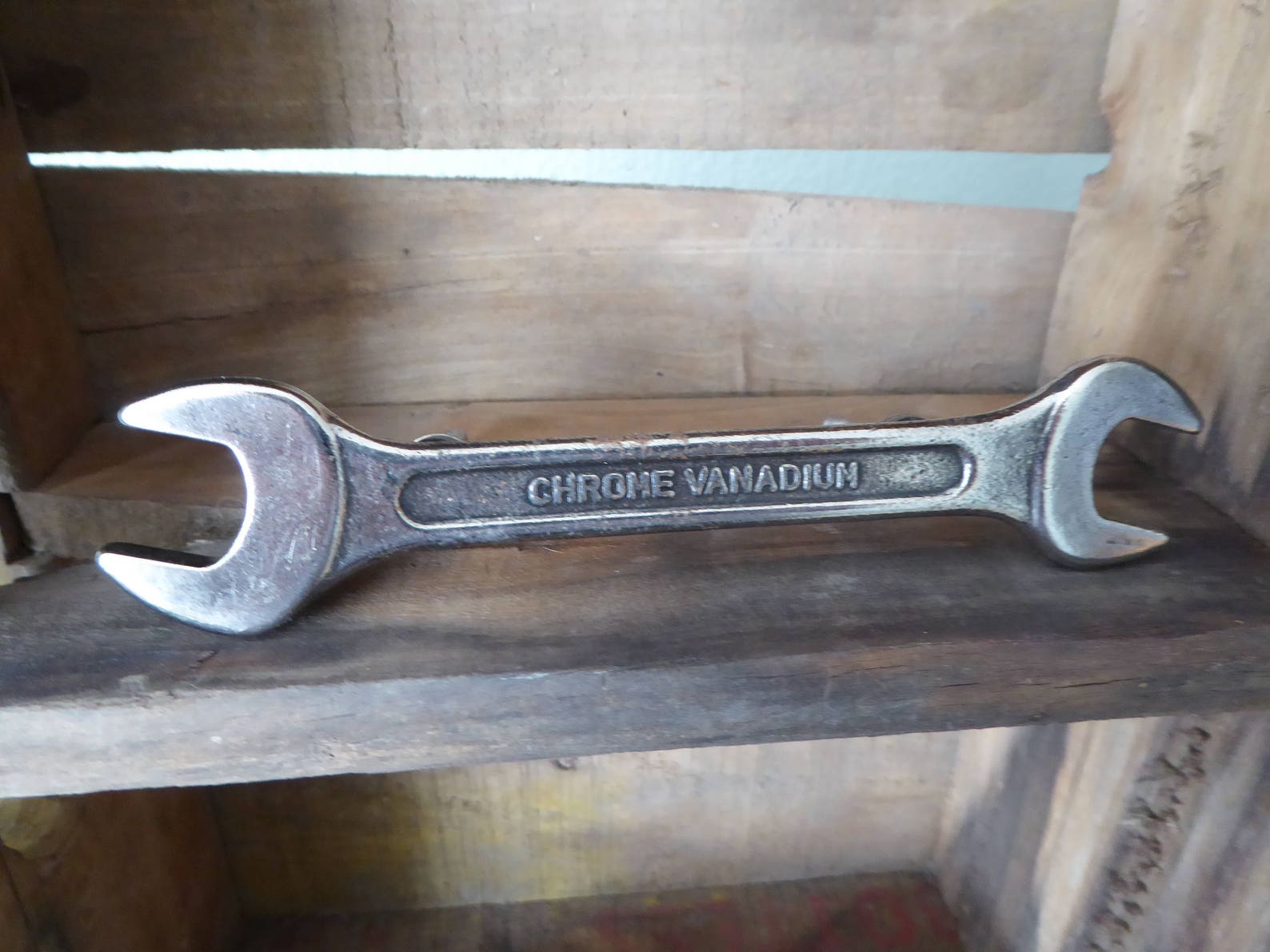 Wrench Tool Metal HANDLE Drawer Pull ~ Man Cave Garage Decor ...