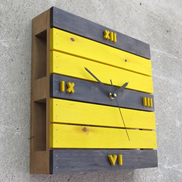 Pallet Clock - Etsy