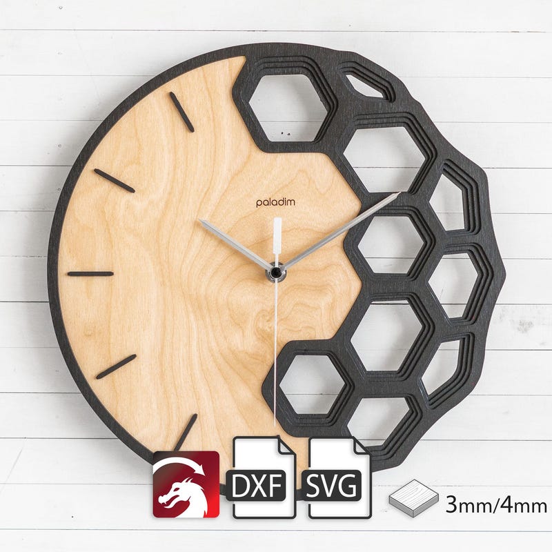 Unique Wall Clock - Etsy