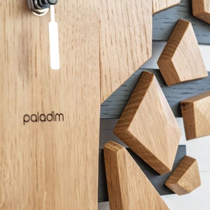 Shattered Broken Abstract Wall Clock 12" - VREME, Art Timepiece ...