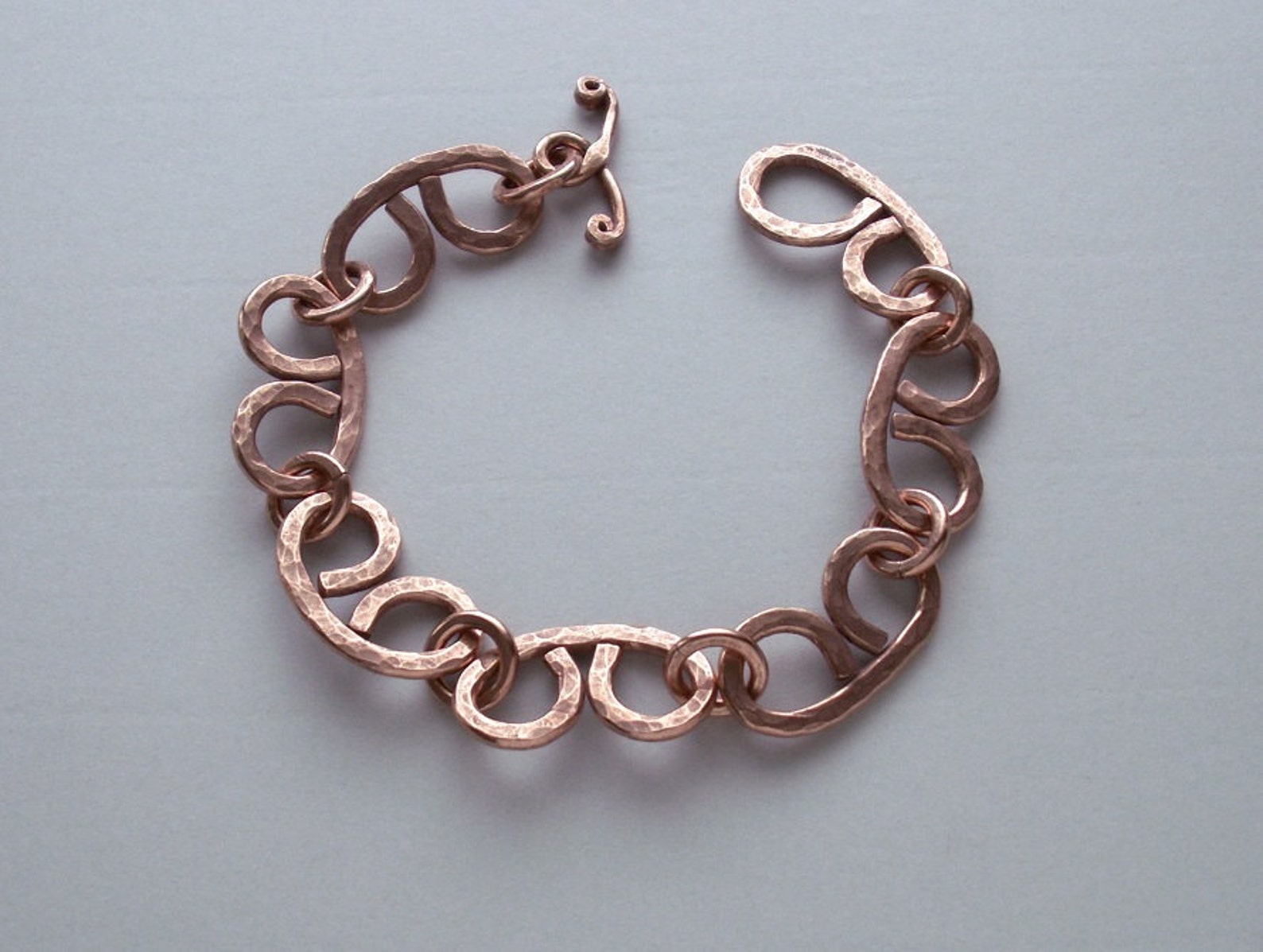 Copper Bracelet, Copper Mens Bracelet, Men's Metal Bracelet, Copper ...