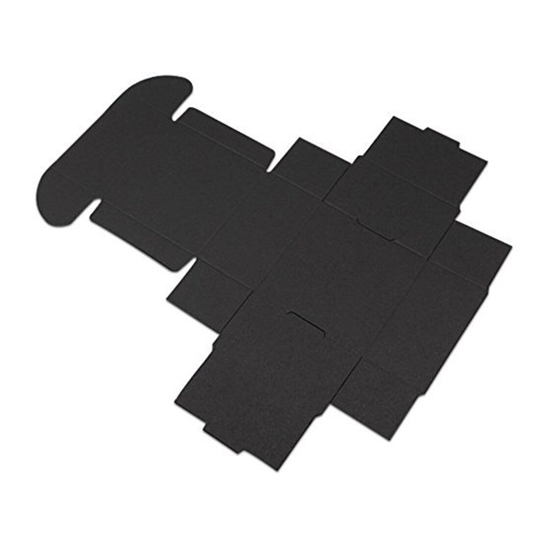 100 Black Paper Favor Boxes Wedding Birthday Anniversary Engagement ...