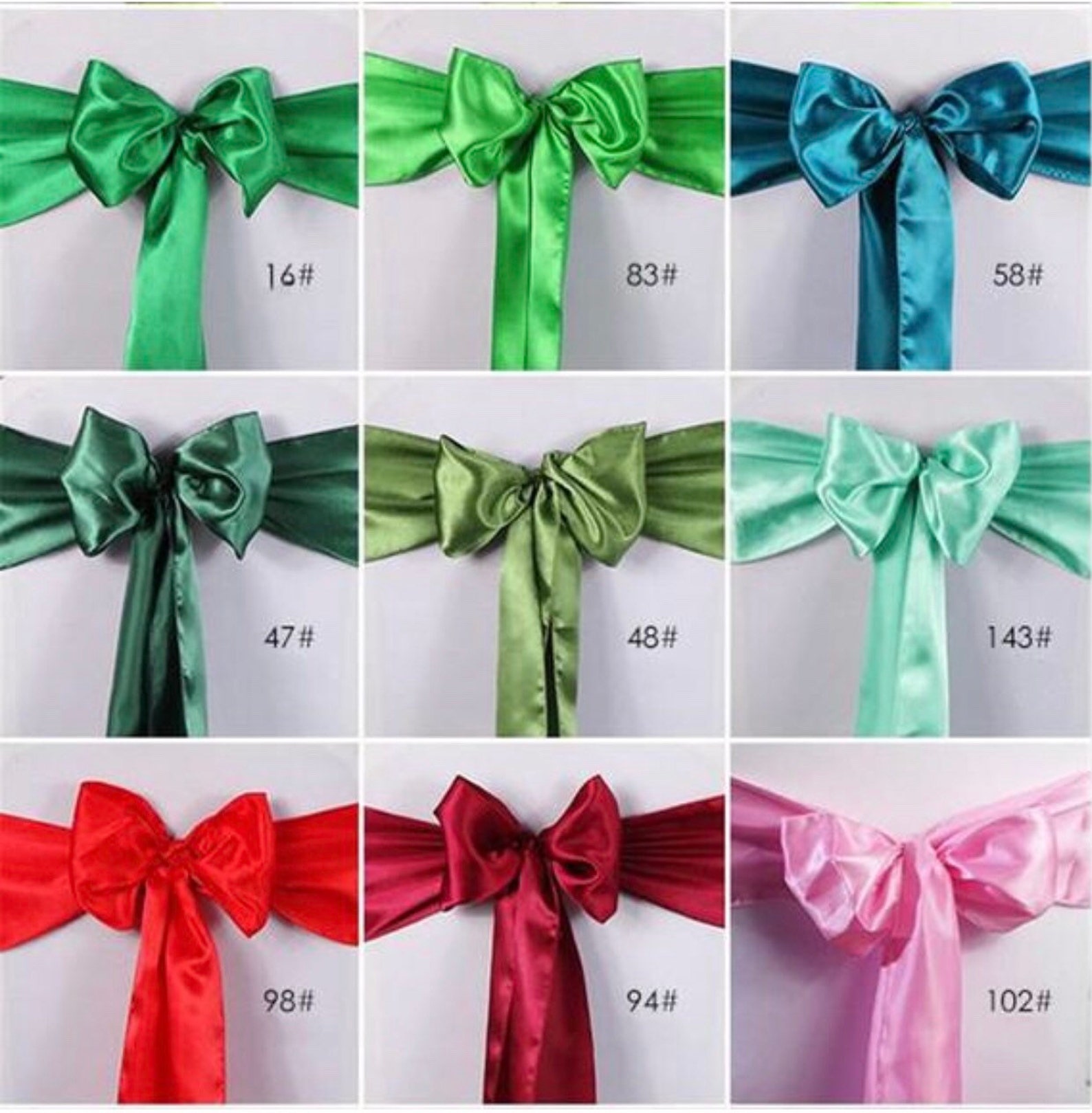 150pcs Silky Satin Table Napkins Wedding Banquet Birthday Table ...