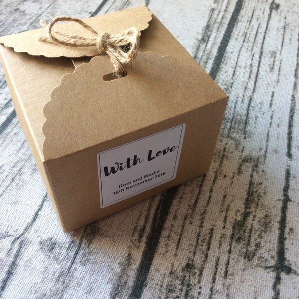 Kraft Paper Box - Etsy