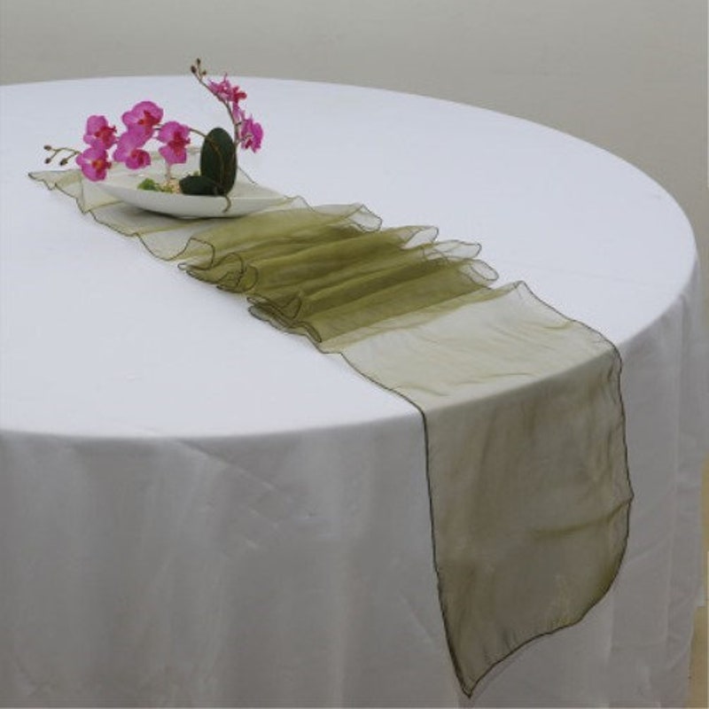 Sheer Light Blue Table Linens - Etsy