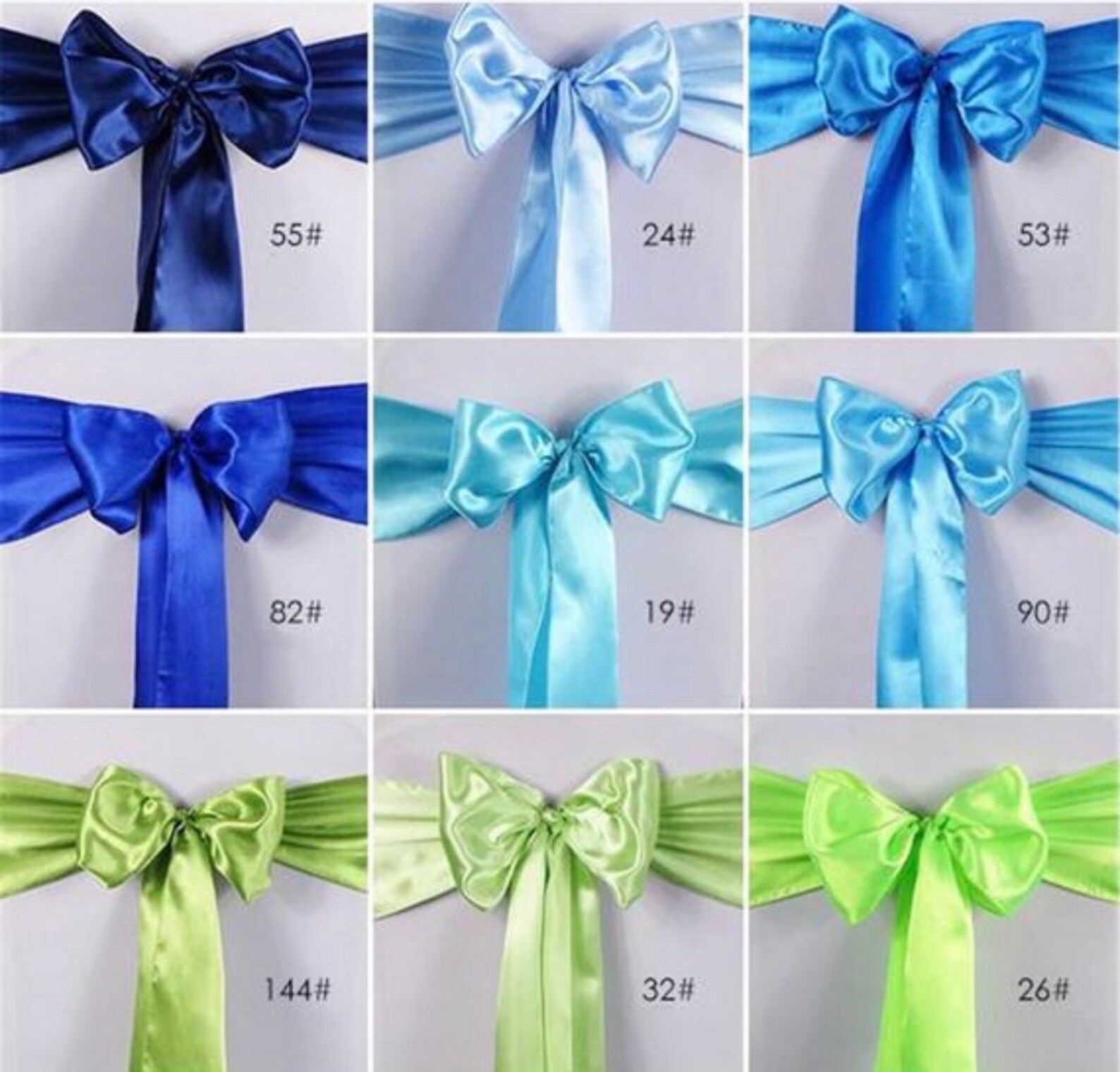 150pcs Silky Satin Table Napkins Wedding Banquet Birthday Table ...
