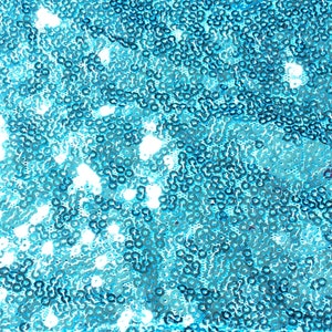 1pcs Light Blue Glitter Sequin Tablecloth Engagement Reception Ceremony ...