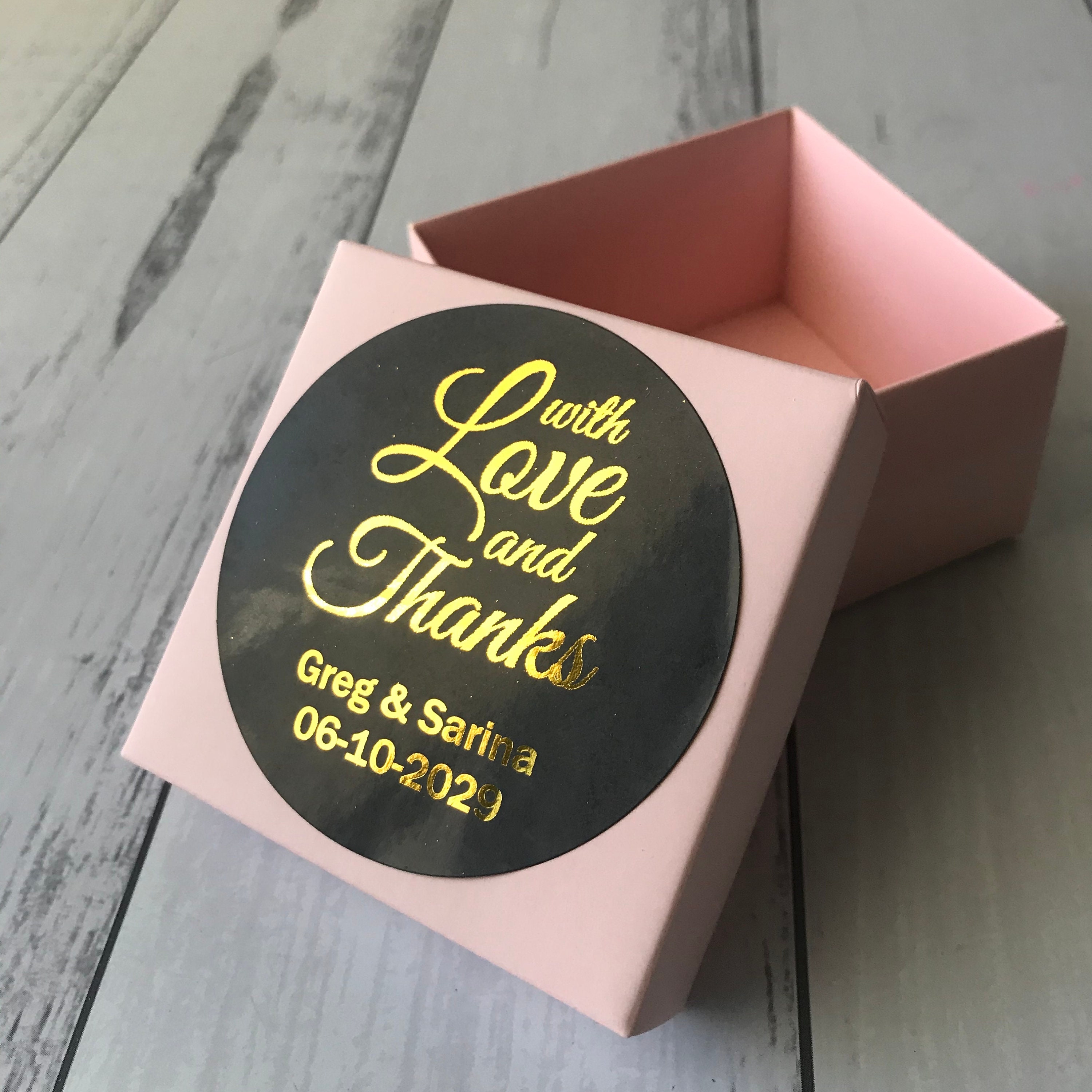 100 Black Circle Stickers Labels Personalized Wedding - Etsy Australia