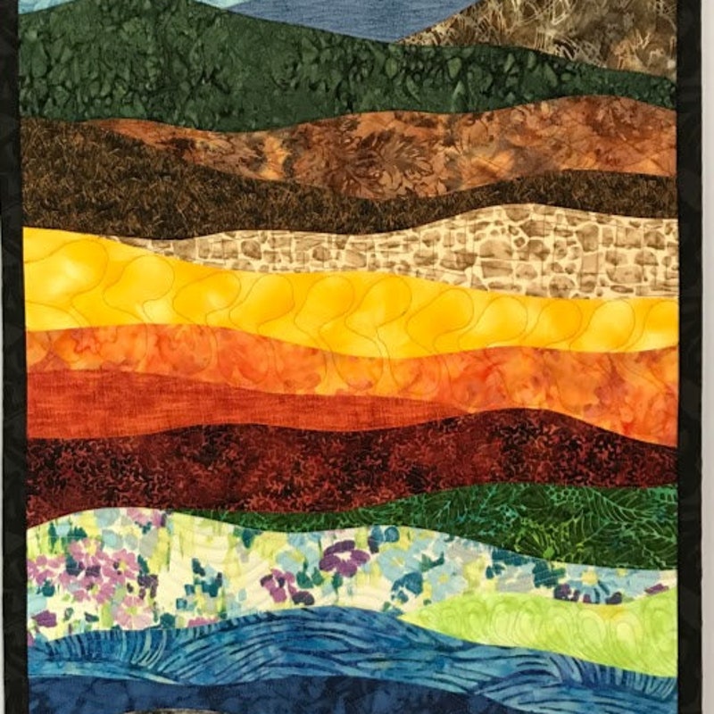 Landscape Art Quilts - Etsy