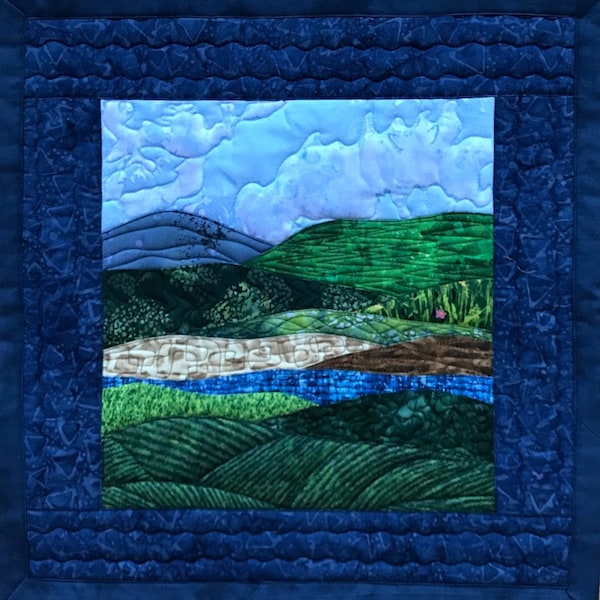 Art Quilt Wall Hanging - Etsy