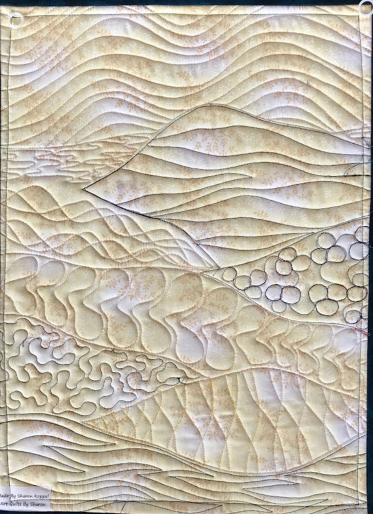 Art Quilt Abstract Landscape 33, Wall Quilt, Wall Hanging, Landscape - Etsy