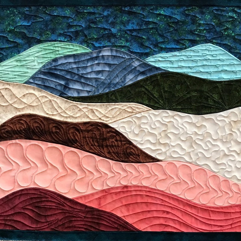 Modern Quilt Wall Hanging - Etsy