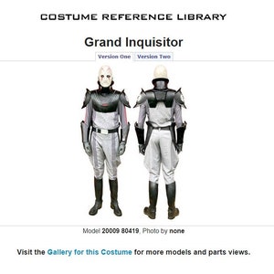 Animated Inquisitor Silicone Mask - Etsy