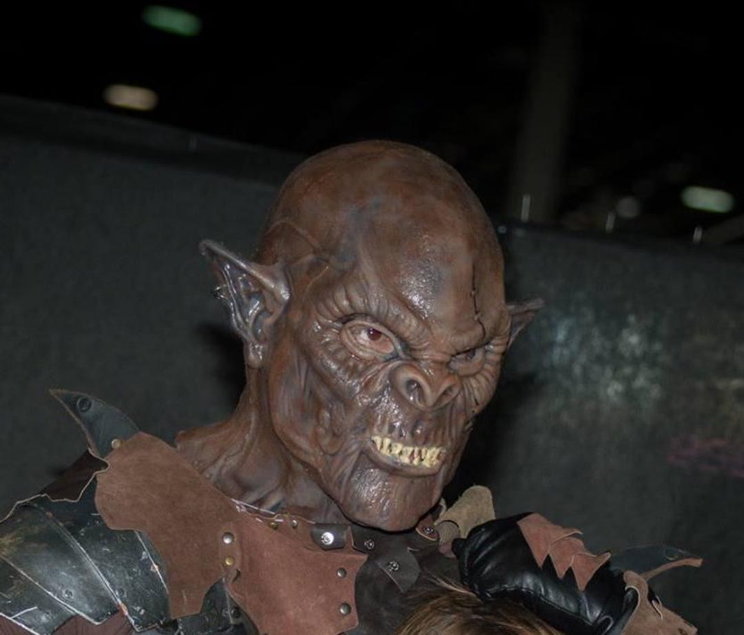 Orc Silicone Mask - Etsy