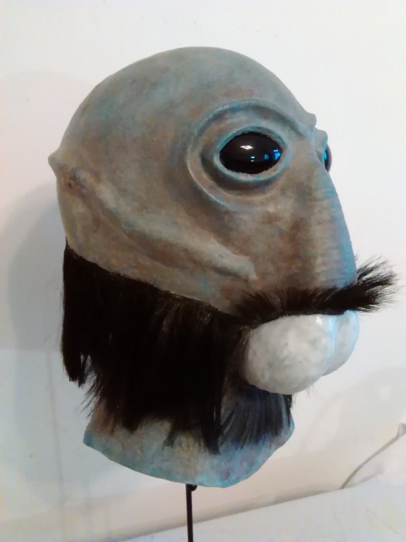 Aqualish Mask (ponda Baba,walrus Man) Silicone Mask - Etsy