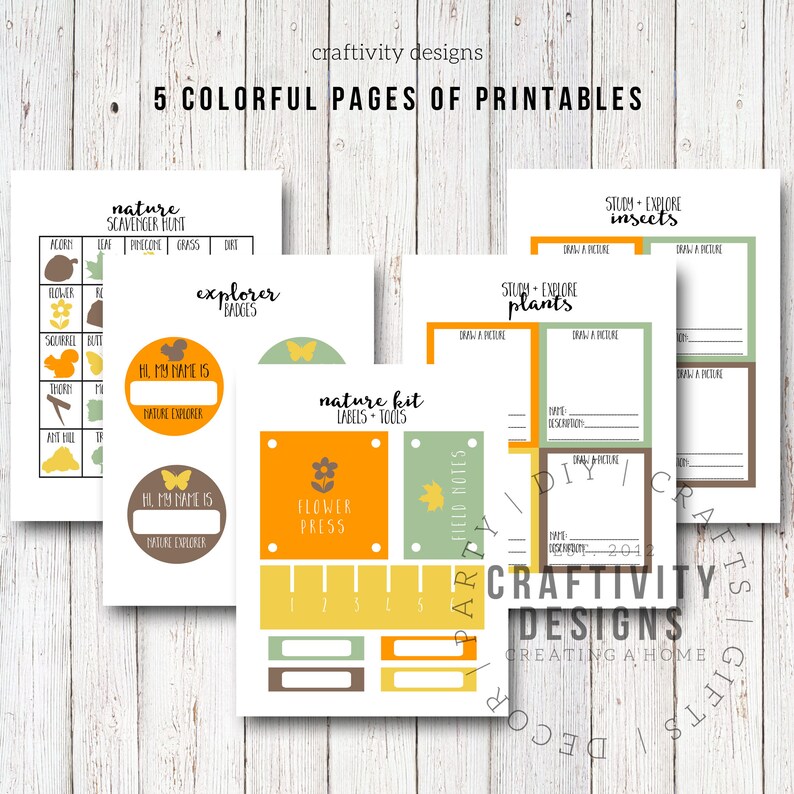 Nature Exploration Kit, Nature Explorer Kit, DIY Nature Kit, Nature ...