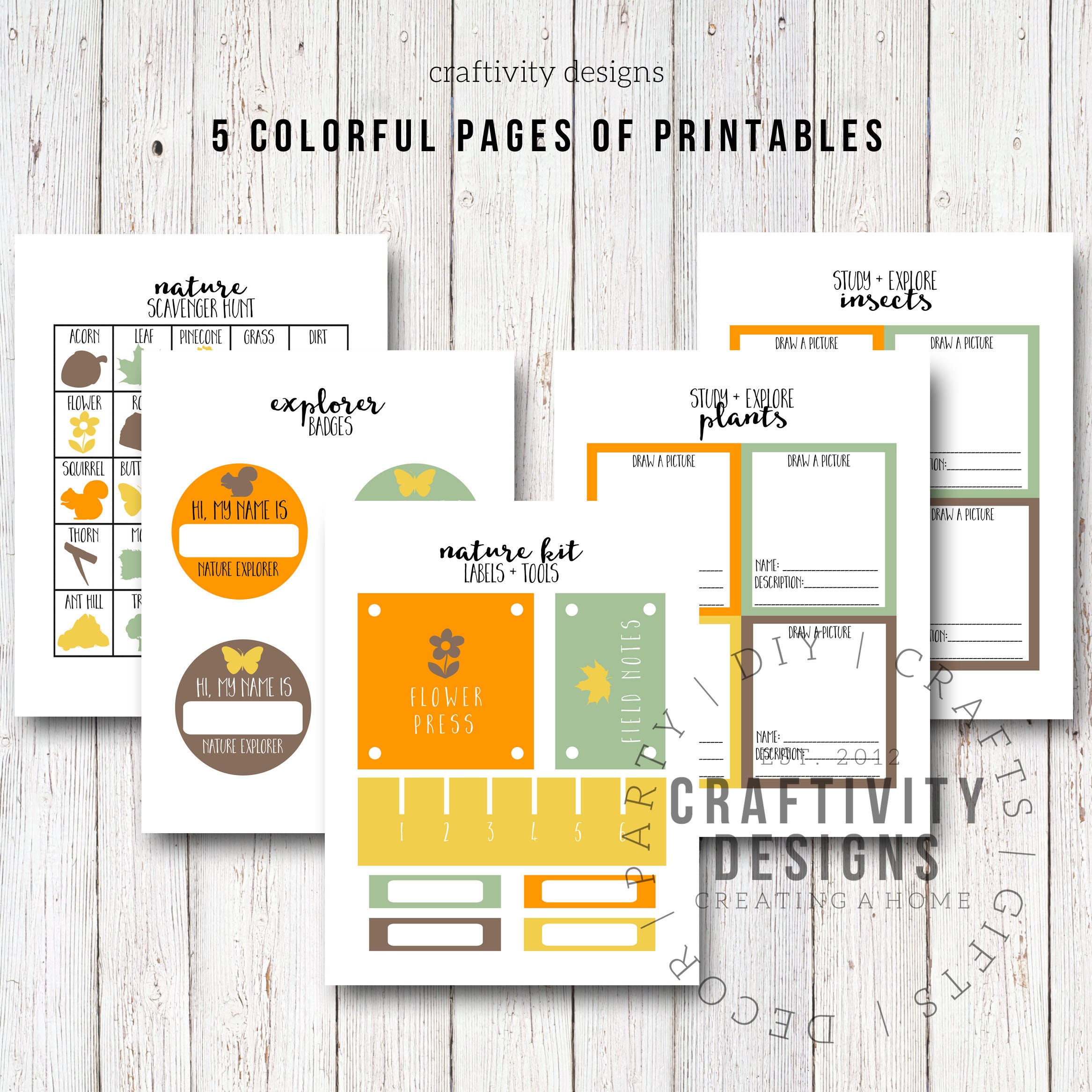 Nature Exploration Kit, Nature Explorer Kit, DIY Nature Kit, Nature ...