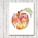 The Fruit of the Spirit, Apple, Wall Art, Bible Verse Art, Printable ...