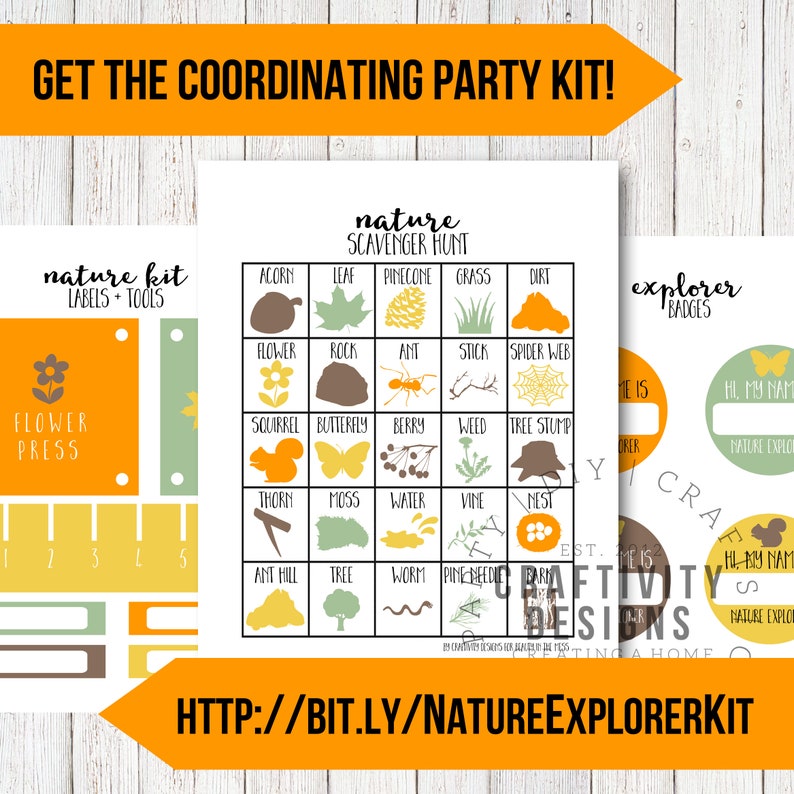 Nature Birthday Party Nature Party Nature Explorer Outdoor - Etsy