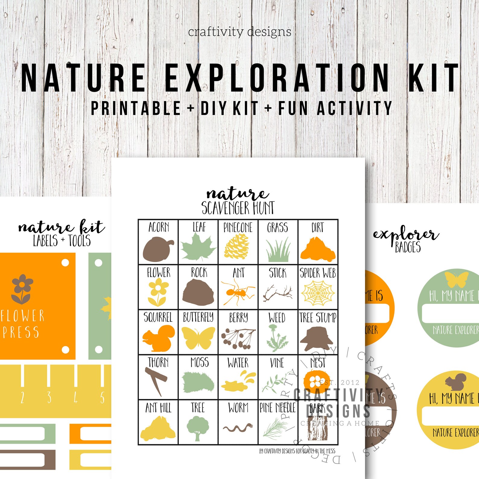 Nature Exploration Kit, Nature Explorer Kit, DIY Nature Kit, Nature ...