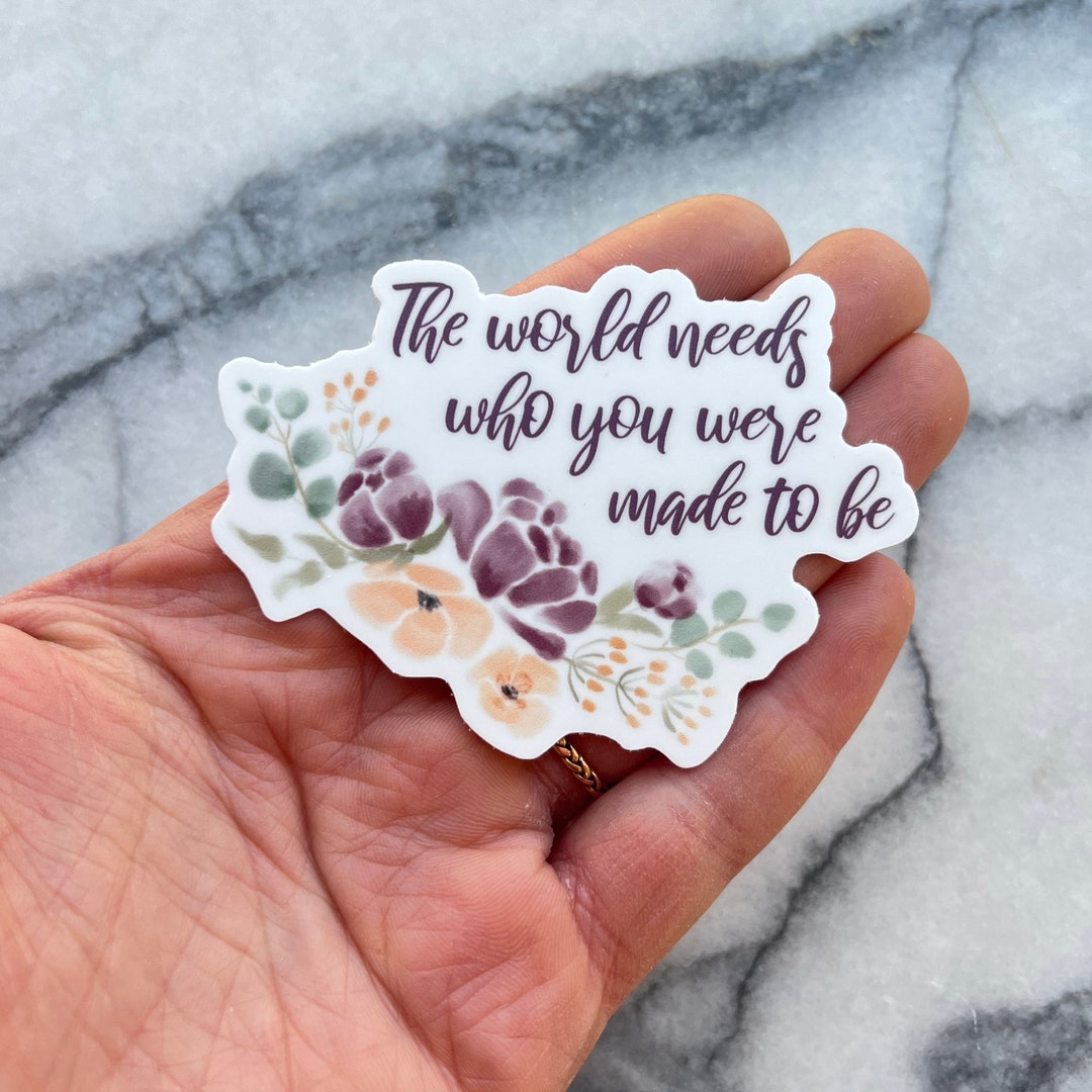 Motivational Vinyl Sticker, Good Vibes Sticker, Inspirational Vinyl ...