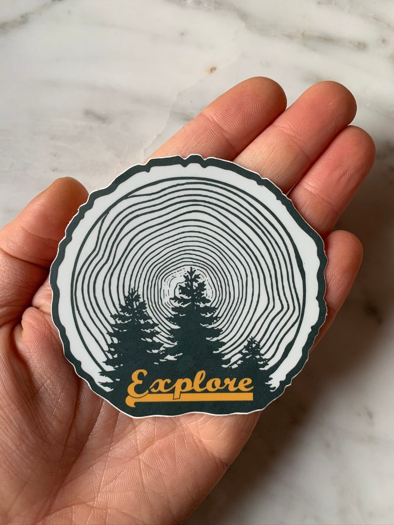 Rock Climbing Sticker, Gift for Rock Climber, Mountain Sticker for ...