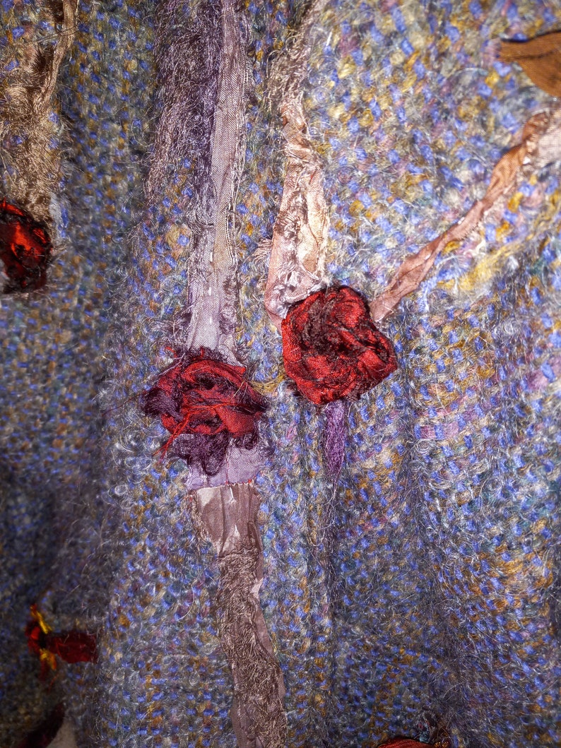 Tattered Rose Redesigned Vintage Bat Wing Cropped Coat Hooded - Etsy