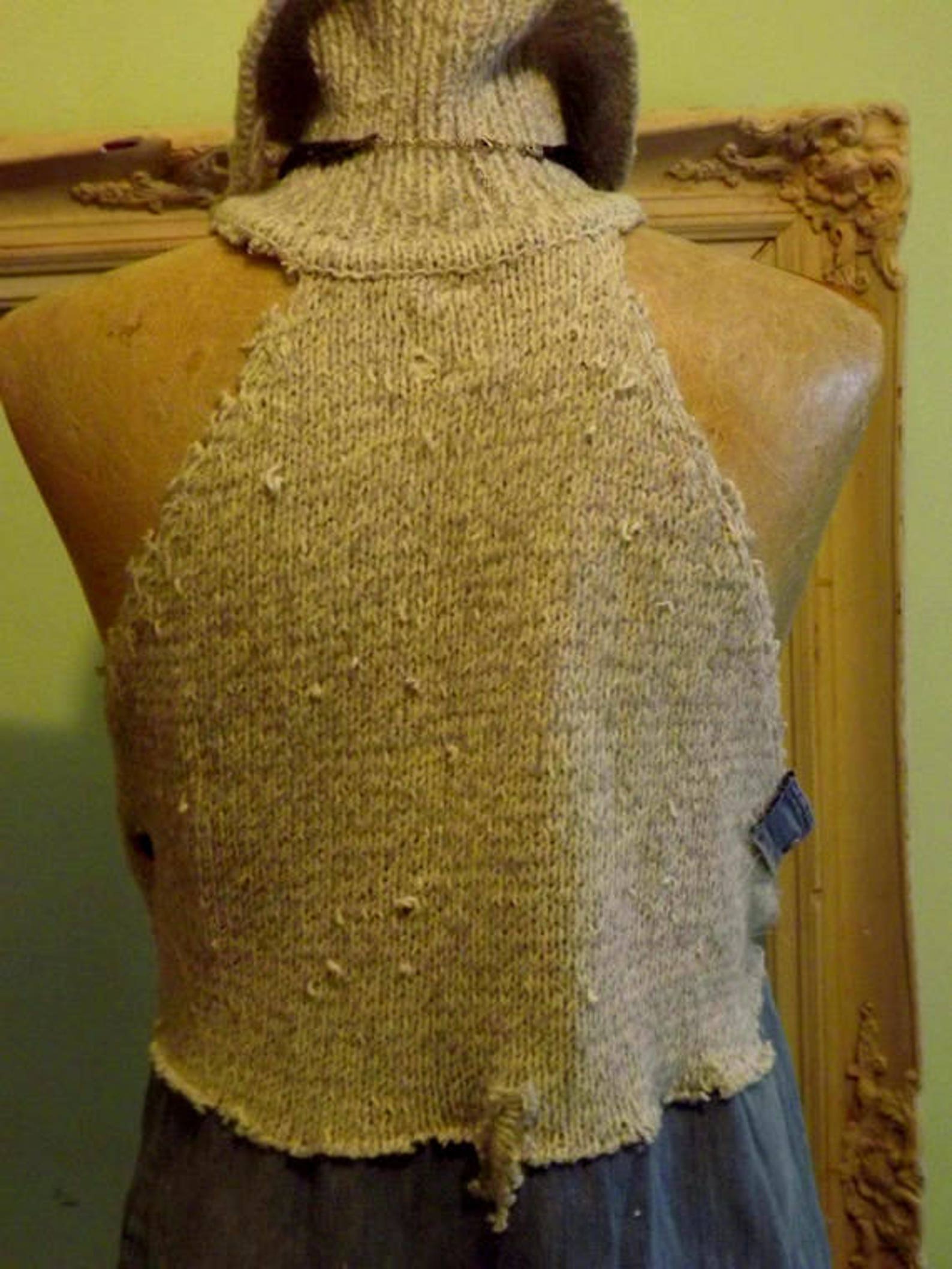 Up-cycled Repurposed Bohemian Trashion Geek Grundge Vest Top | Etsy