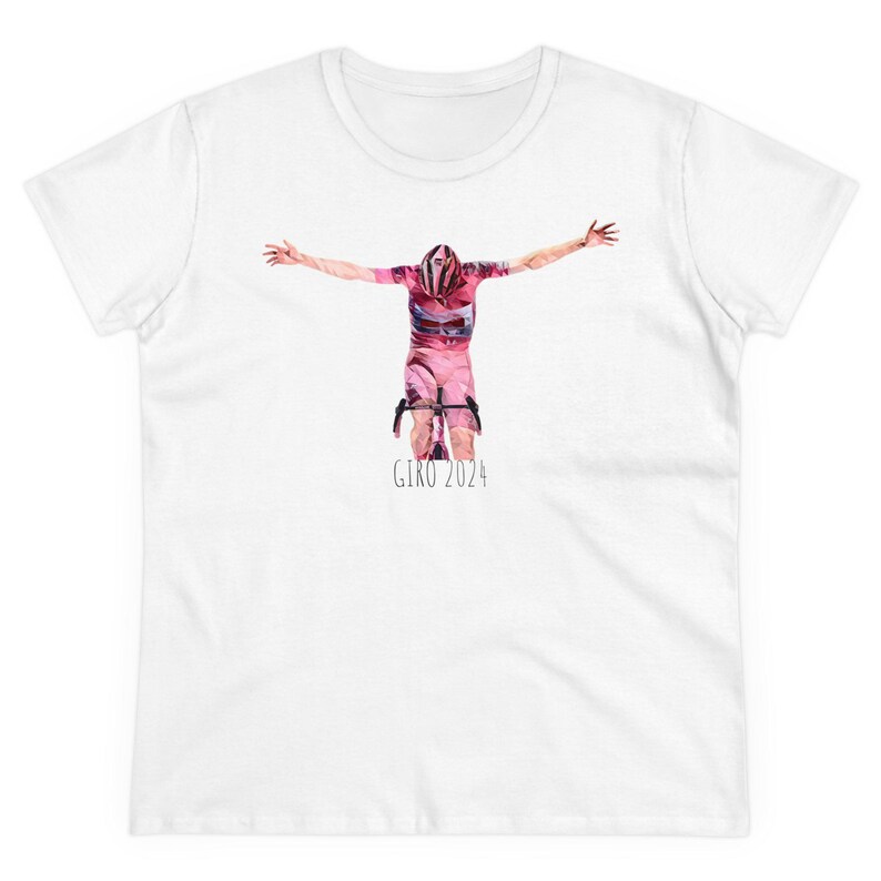 Cycling Legend Tadej Pogacar pogi Winning Stage at Giro Woman Midweight ...