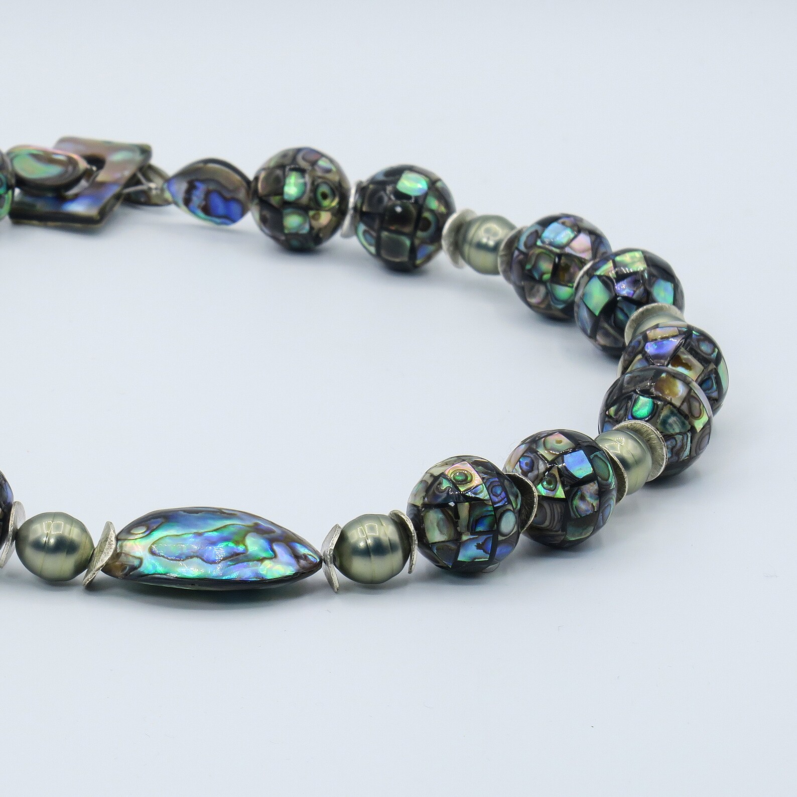 Abalone Shell Necklace Abalone Shell Jewelry Abalone Bead - Etsy