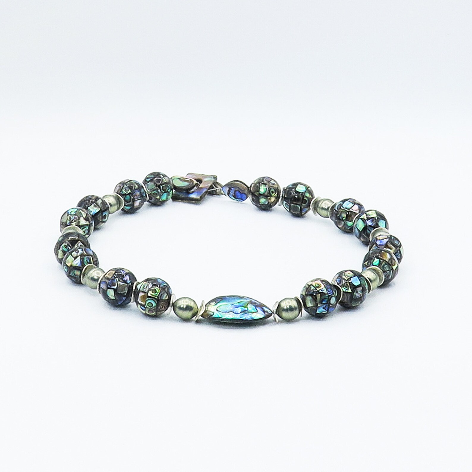 Abalone Shell Necklace Abalone Shell Jewelry Abalone Bead - Etsy