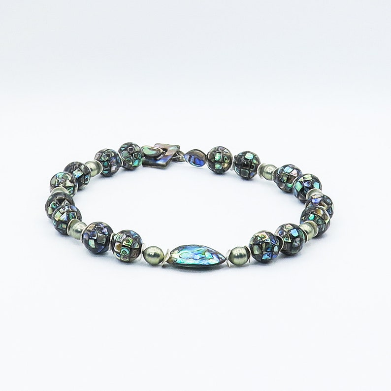 Abalone Shell Necklace Abalone Shell Jewelry Abalone Bead - Etsy