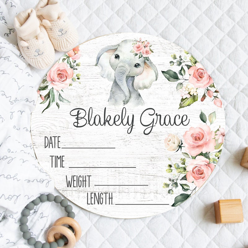 Elephant Wood Sign - Etsy