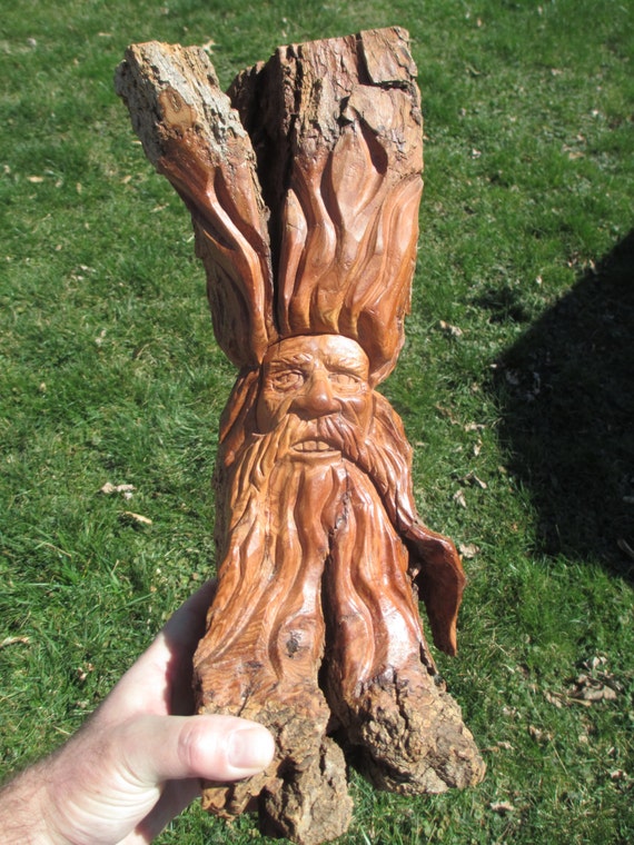Wood Spirits and Face Carvings curated by The Wood Carvers of Etsy on Etsy