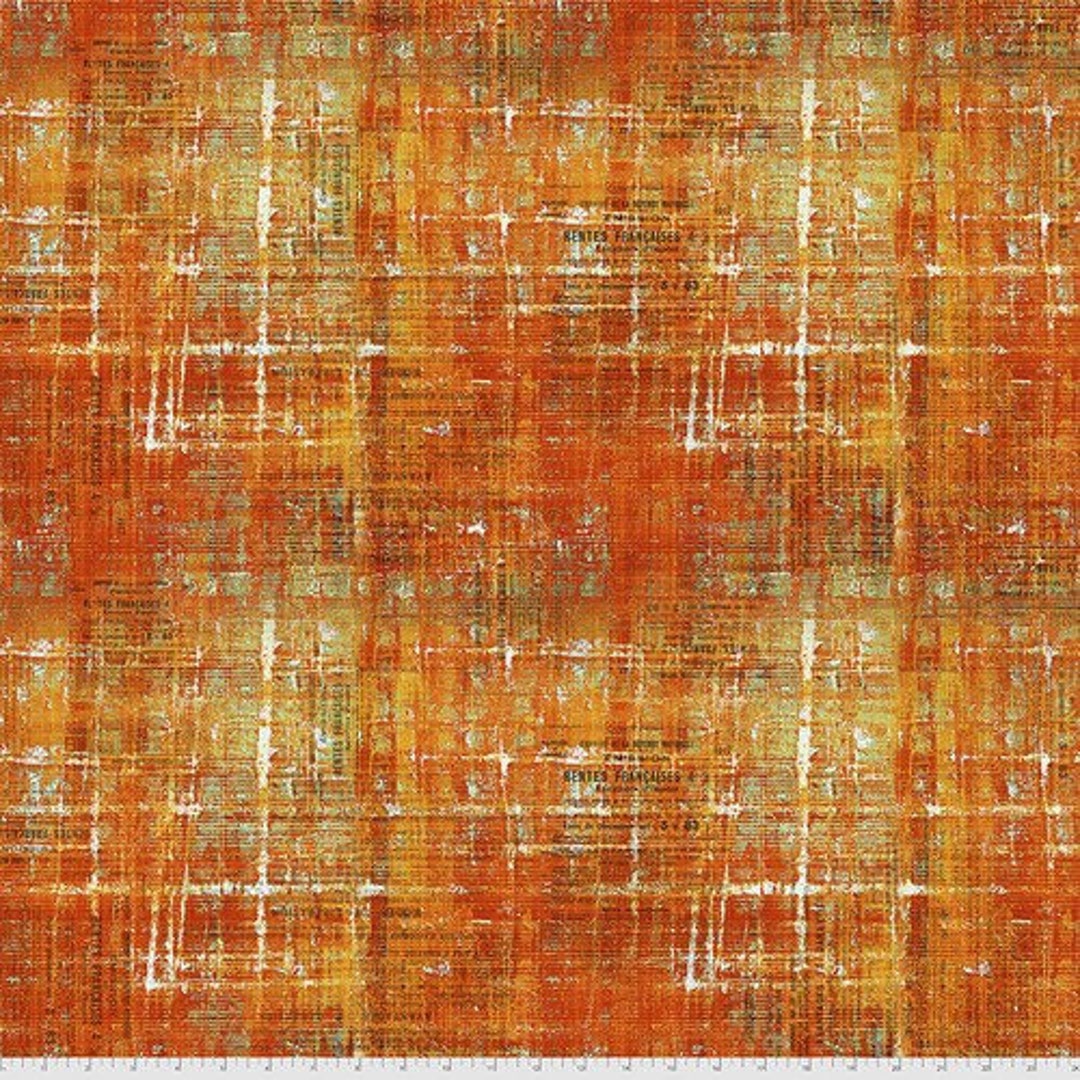 Tim Holtz Abandoned Ll for Free Spirit Fabrics PWTH136, PWTH137 ...