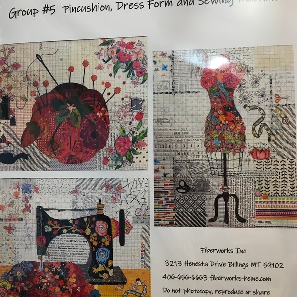 Laura Heine Collage Kits - Etsy